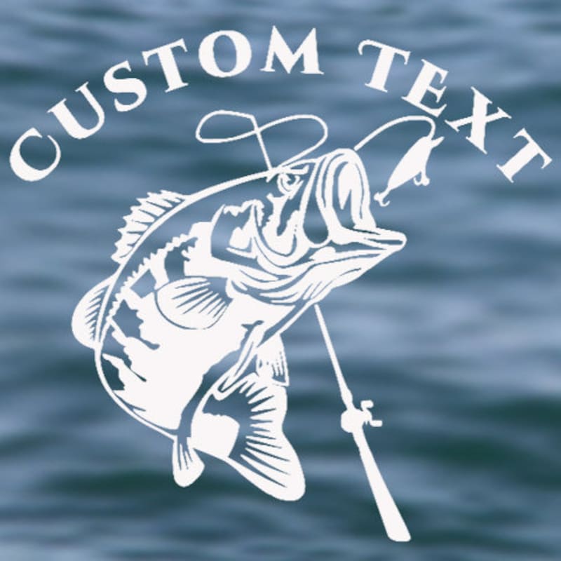 Fishing Decal - Etsy