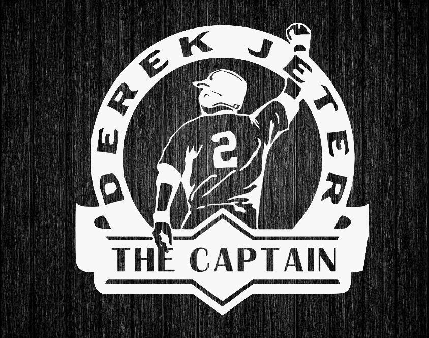 The Captain 2 Re2pect Derek Jeter Vinyl Decal Car Decal - Etsy
