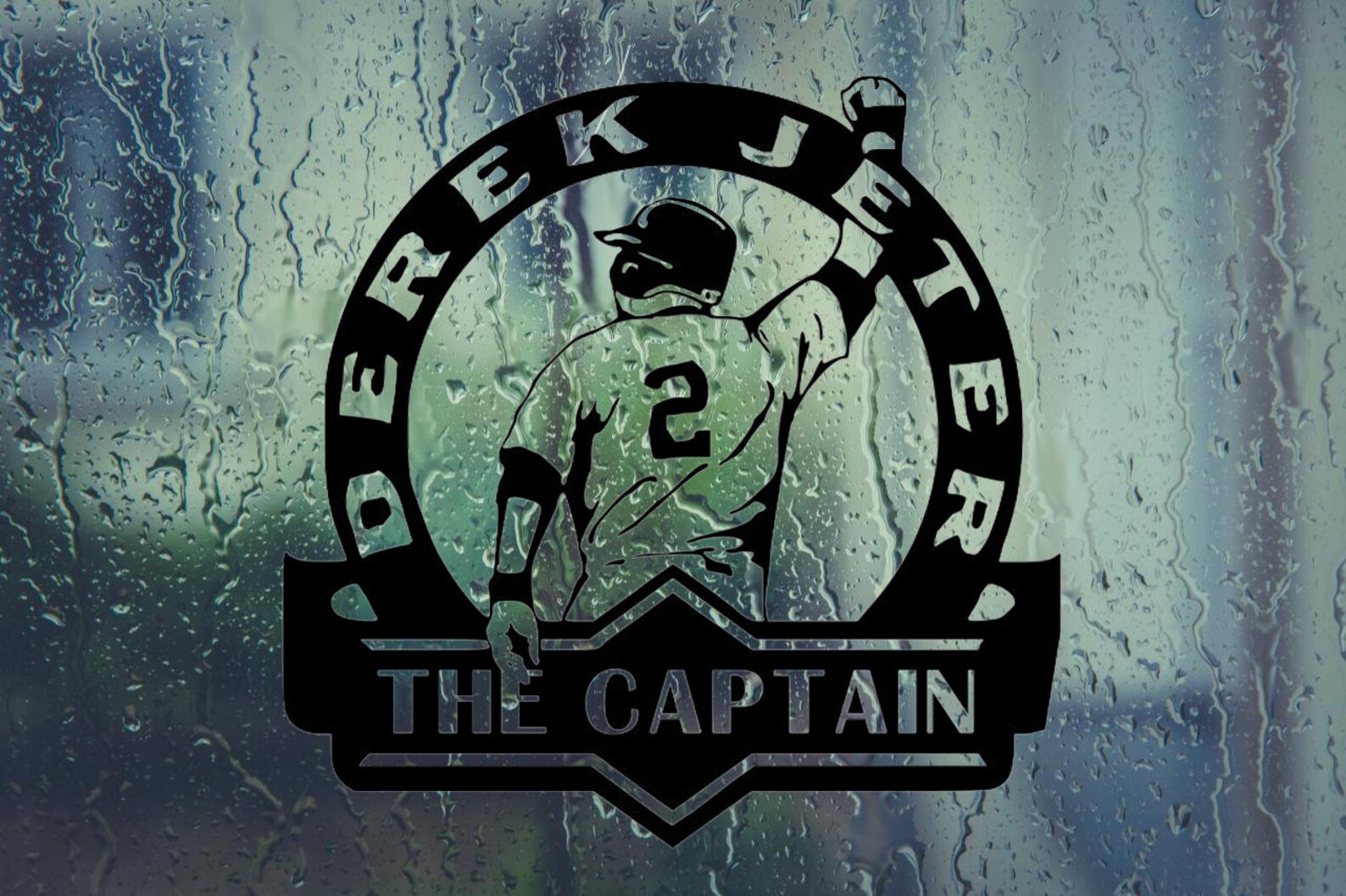 The Captain 2 Re2pect Derek Jeter Vinyl Decal Car Decal - Etsy