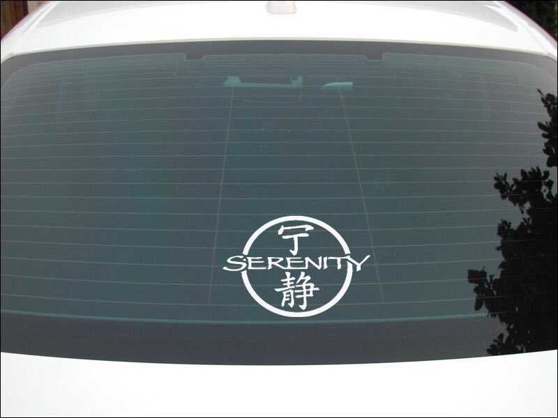 Serenity Firefly Logo Vinyl Decal Laptop Decal Car Decal | Etsy