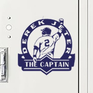 The Captain #2 Re2pect Derek Jeter Vinyl Decal | Car Decal | Laptop ...