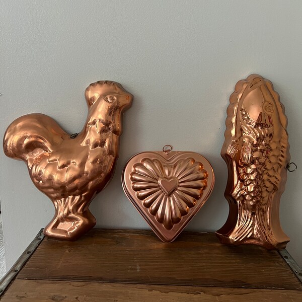 Copper Fish Mold - Etsy