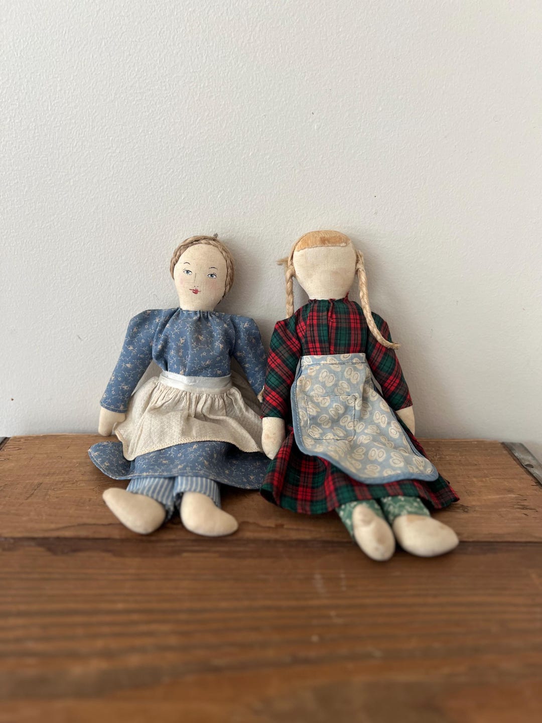 Vintage Cloth Dolls, Primitive Vintage Rag Dolls, Vintage Cloth Doll ...
