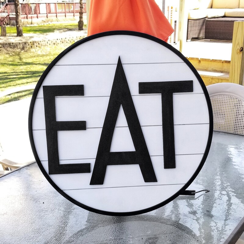Eat Kitchen Sign - Etsy