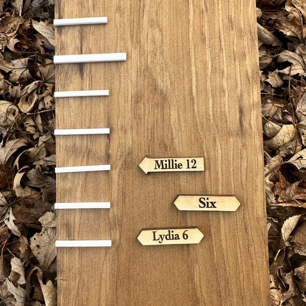 Growth Chart Markers - Etsy