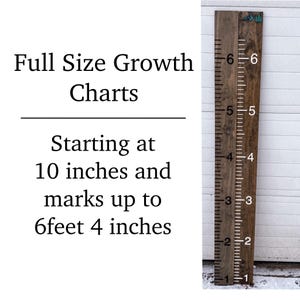 Personalized Family & Kids Growth Chart | Large Ruler 3d| Nursery Decor ...
