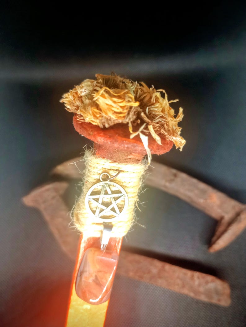 Solar Spike | Sun-charged Railroad Spike Talisman | Witchcraft | Hoodoo ...