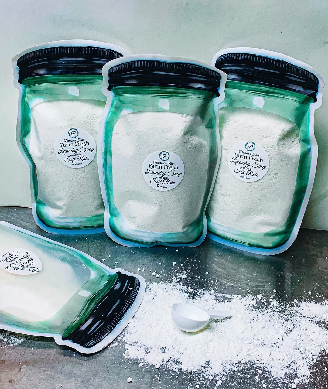 Farm Fresh Laundry Soap | Natural Powder Detergent | Sensitive Skin - Etsy