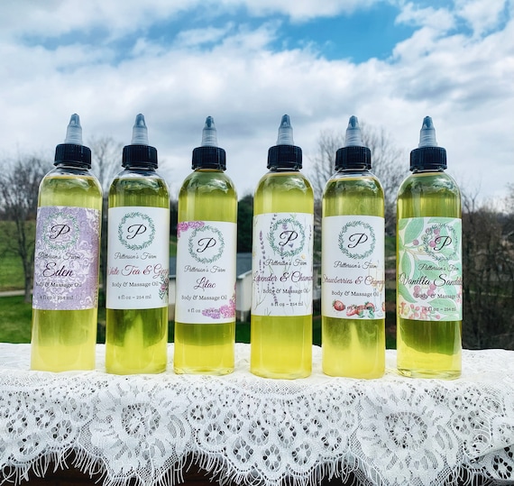 Massage & Body Oil Hydration Luxury Oils Romantic Oils - Etsy