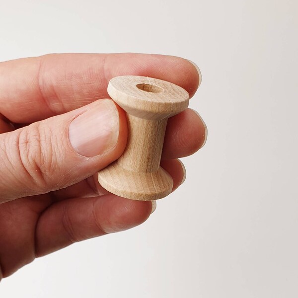 Small Wooden Spool - Etsy