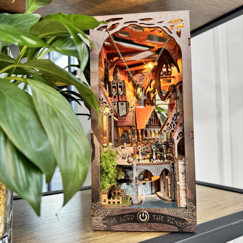 Lord of the Ring Book Nook - Etsy