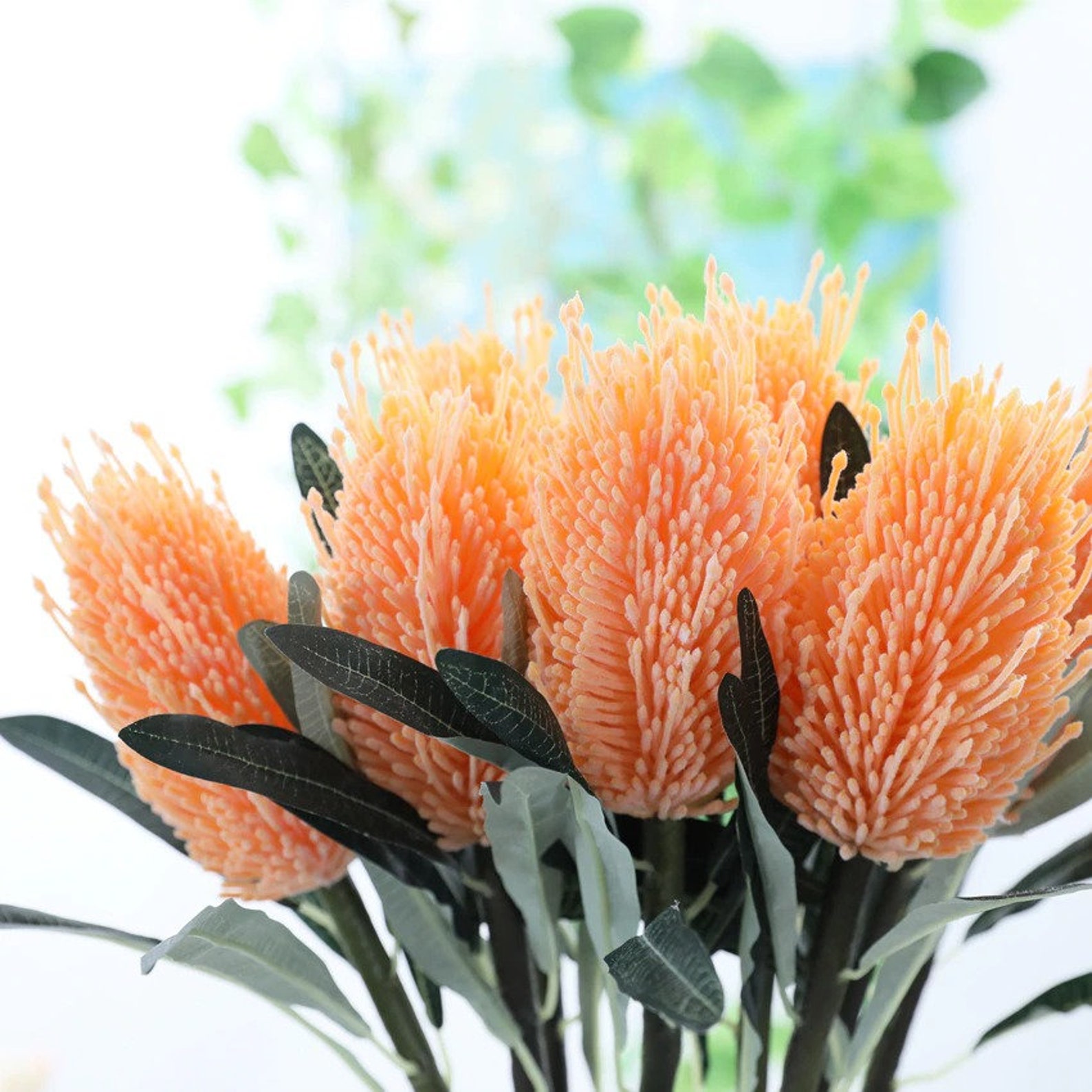 Flor de fénix plástico Flores artificiales flor artificielles - Etsy España