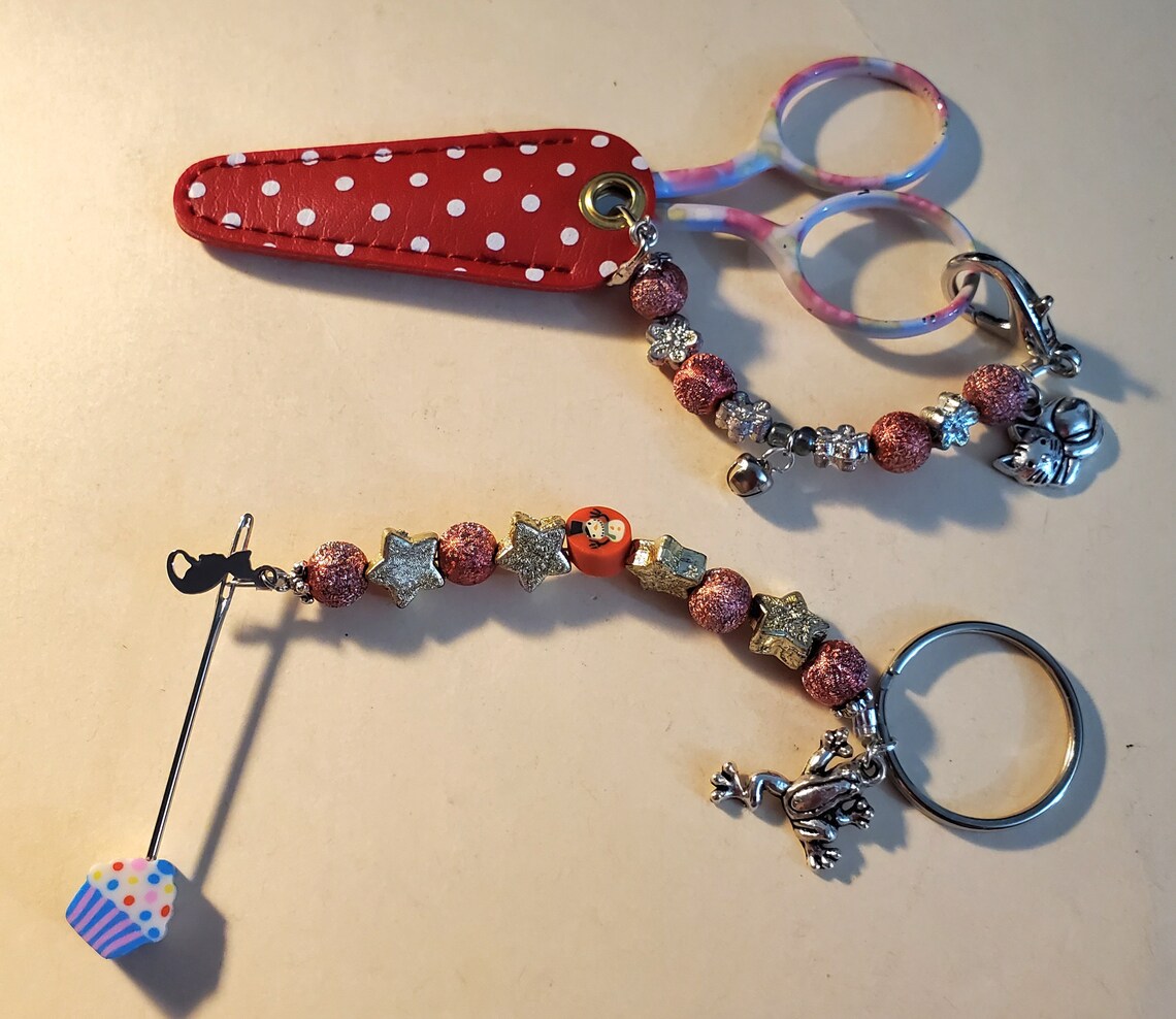 Christmas Fob With Sheath or Tip Protector and Frogger Set - Etsy