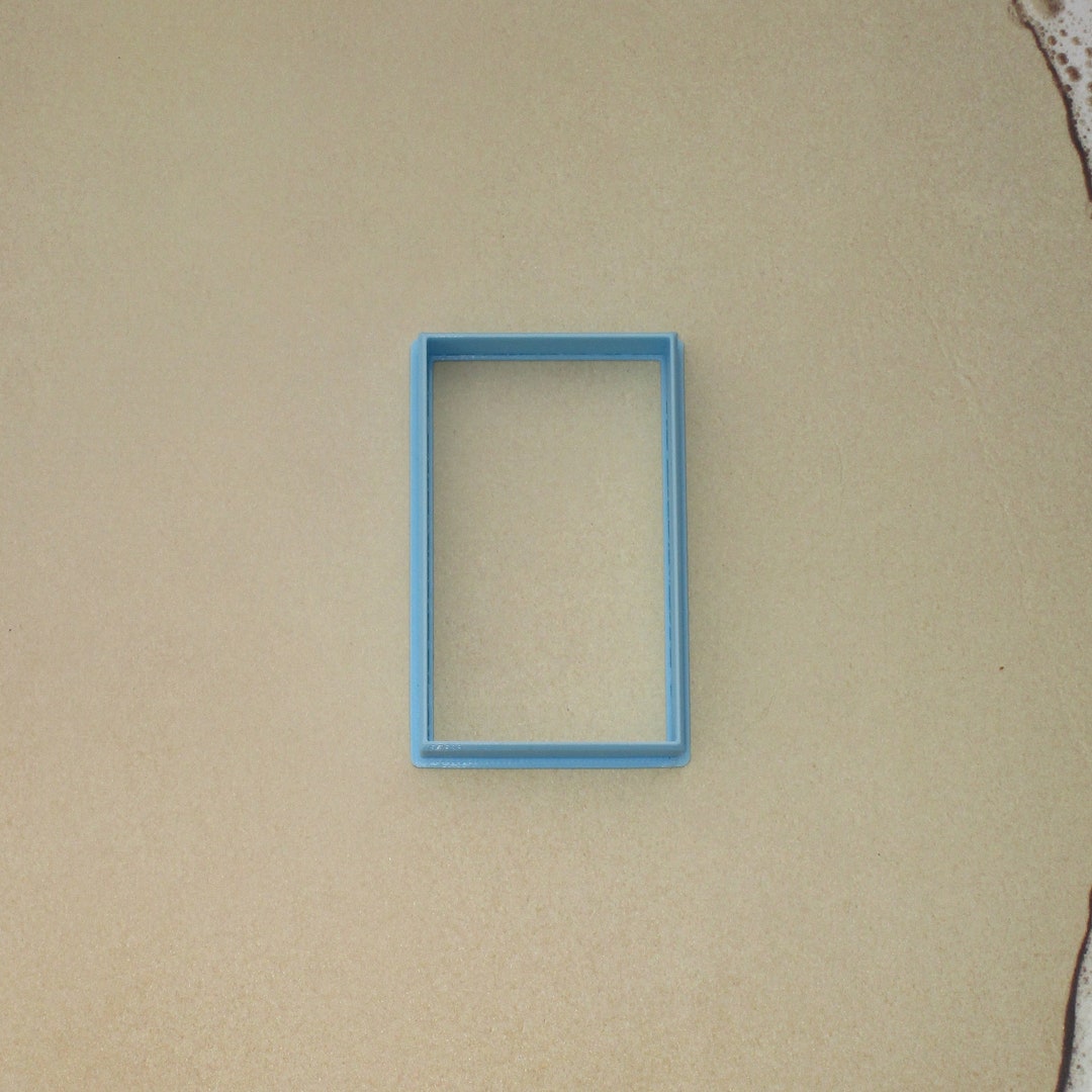 Rectangle Cookie / Biscuit Cutter - Various Sizes (4cm to 10cm) - Etsy ...