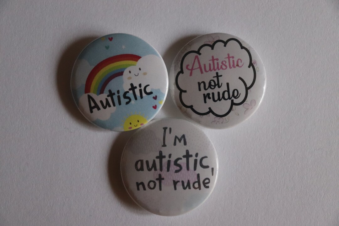 Autism Badge - Etsy