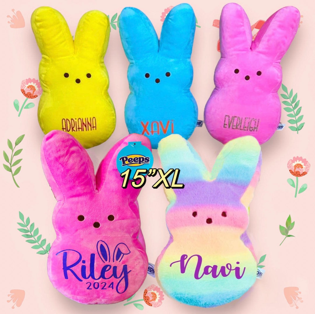 Personalized Peeps 15"xl LIMITED EDITION for Easter Basket, Stuffed ...