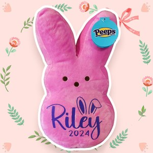 Personalized Peeps 15"xl LIMITED EDITION for Easter Basket, Stuffed ...