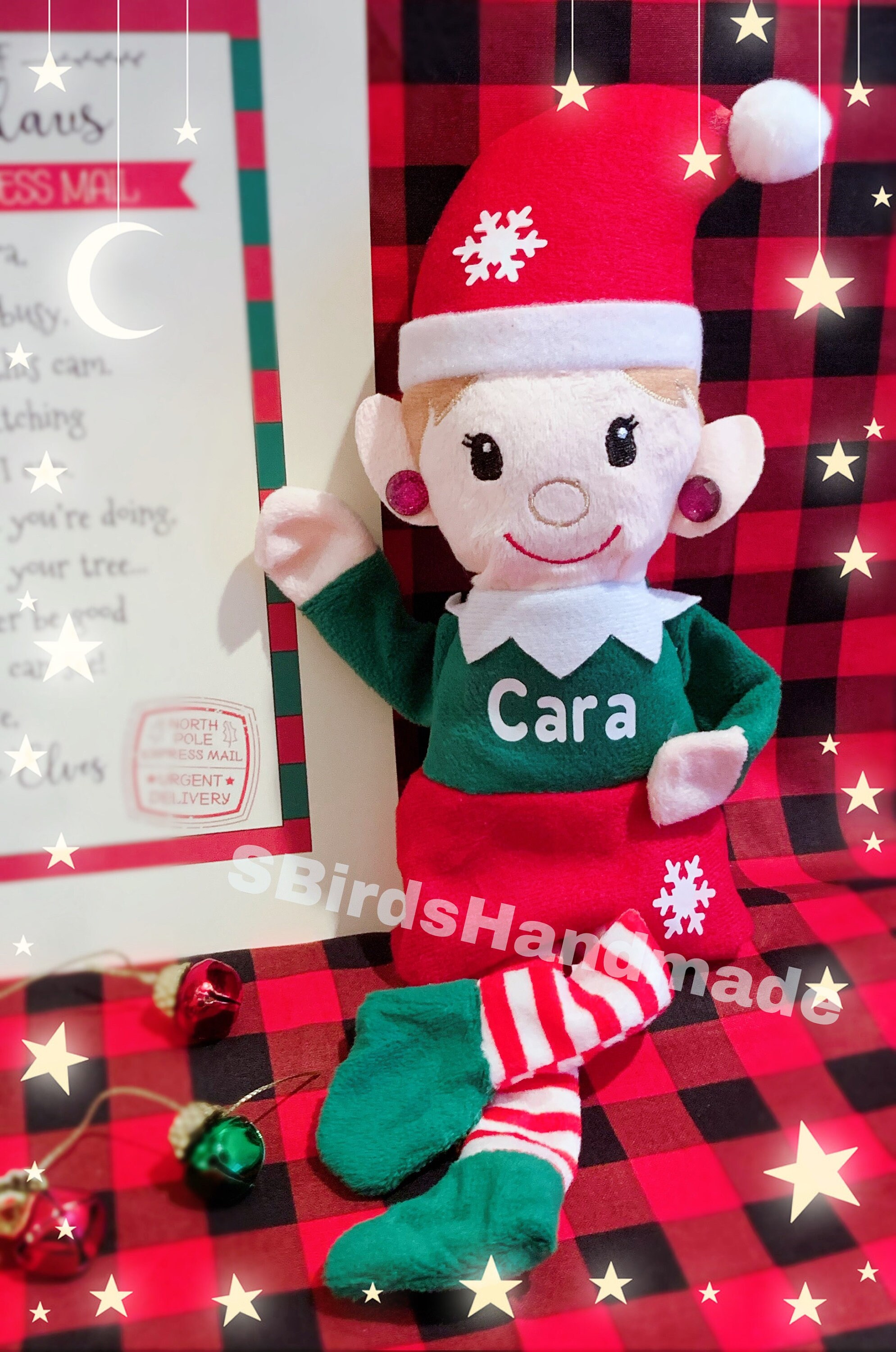 Santa Cam Ornament Elf Cam Ornament Santa Letter Elf Elves - Etsy