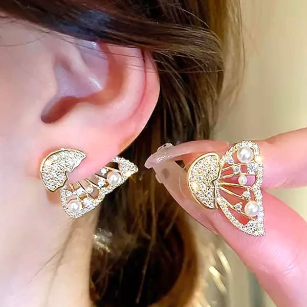 Front Back Earrings - Etsy