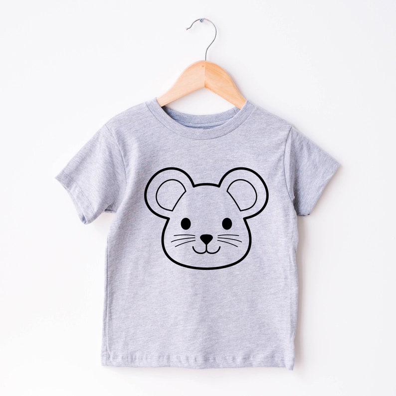 Mouse Face SVG, Kids Animal Clipart (digital Download) - Etsy