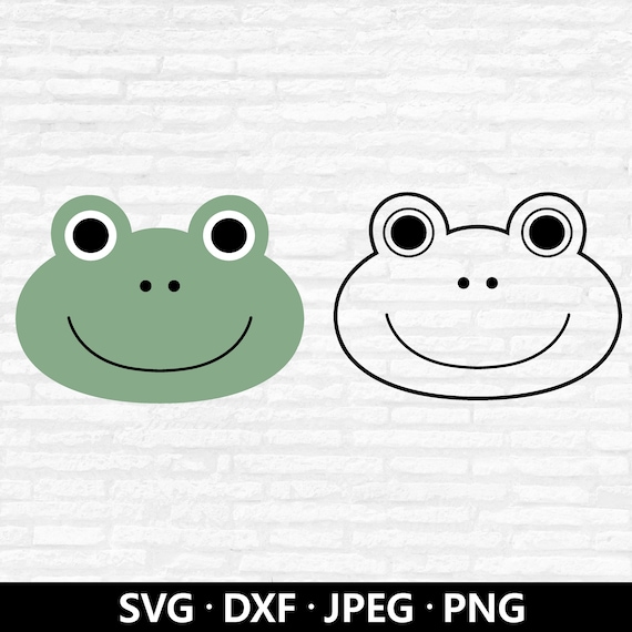 Frog Face Template