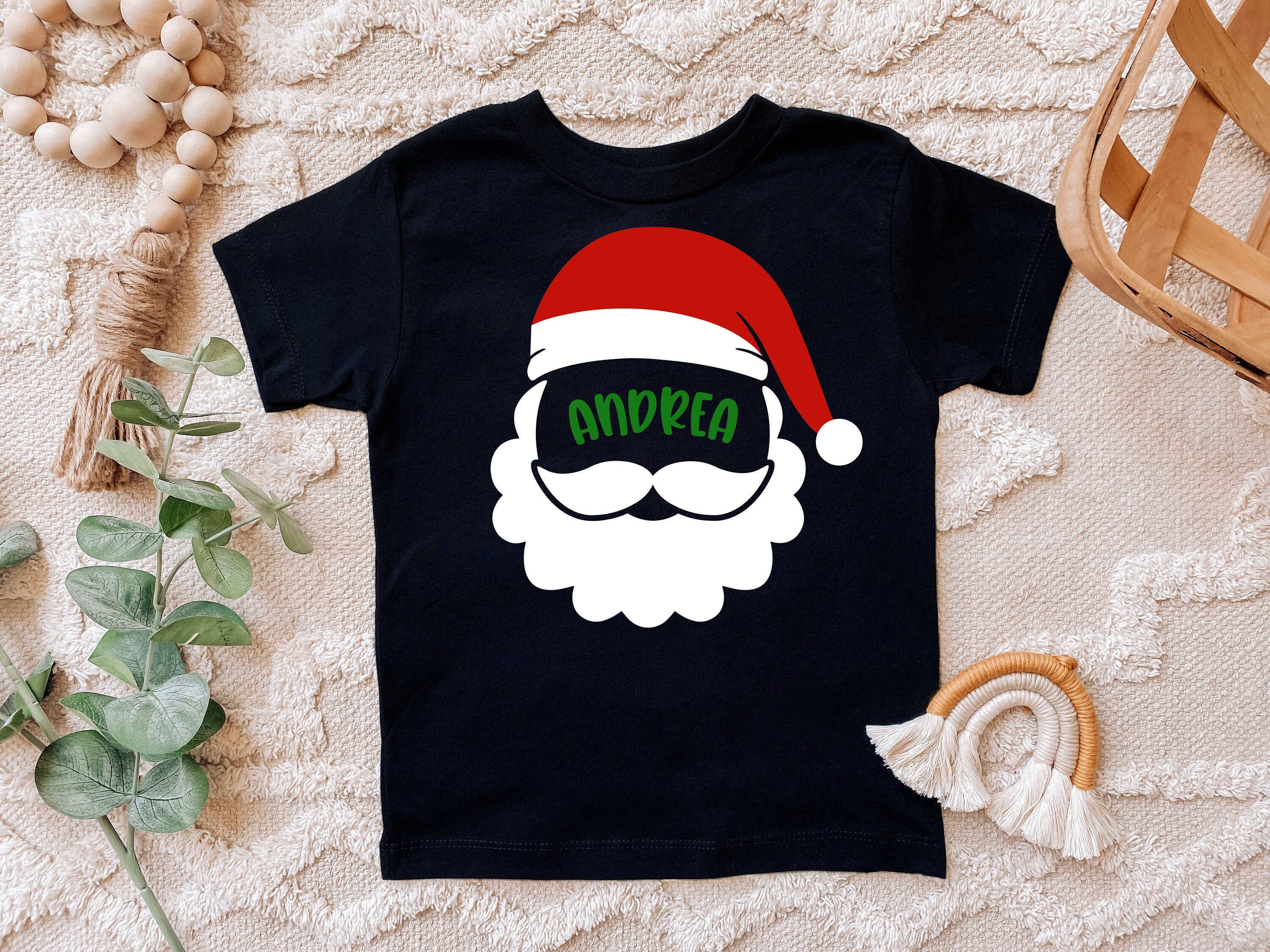 Santa Claus Face SVG: Christmas Shirt Vector Cut Files (digital ...