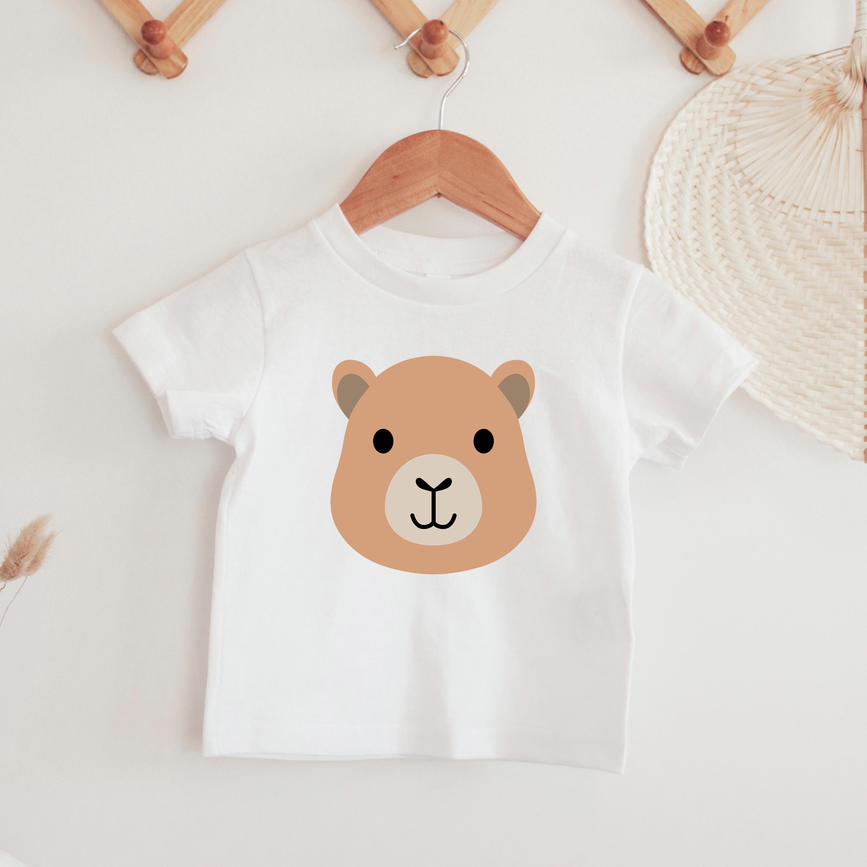 Capybara Face SVG, Jungle Animals Clipart, Cute Capybara Vector ...