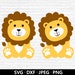 Cute Baby Lion SVG Cut File for Cricut Baby Shower Boy Shirt - Etsy