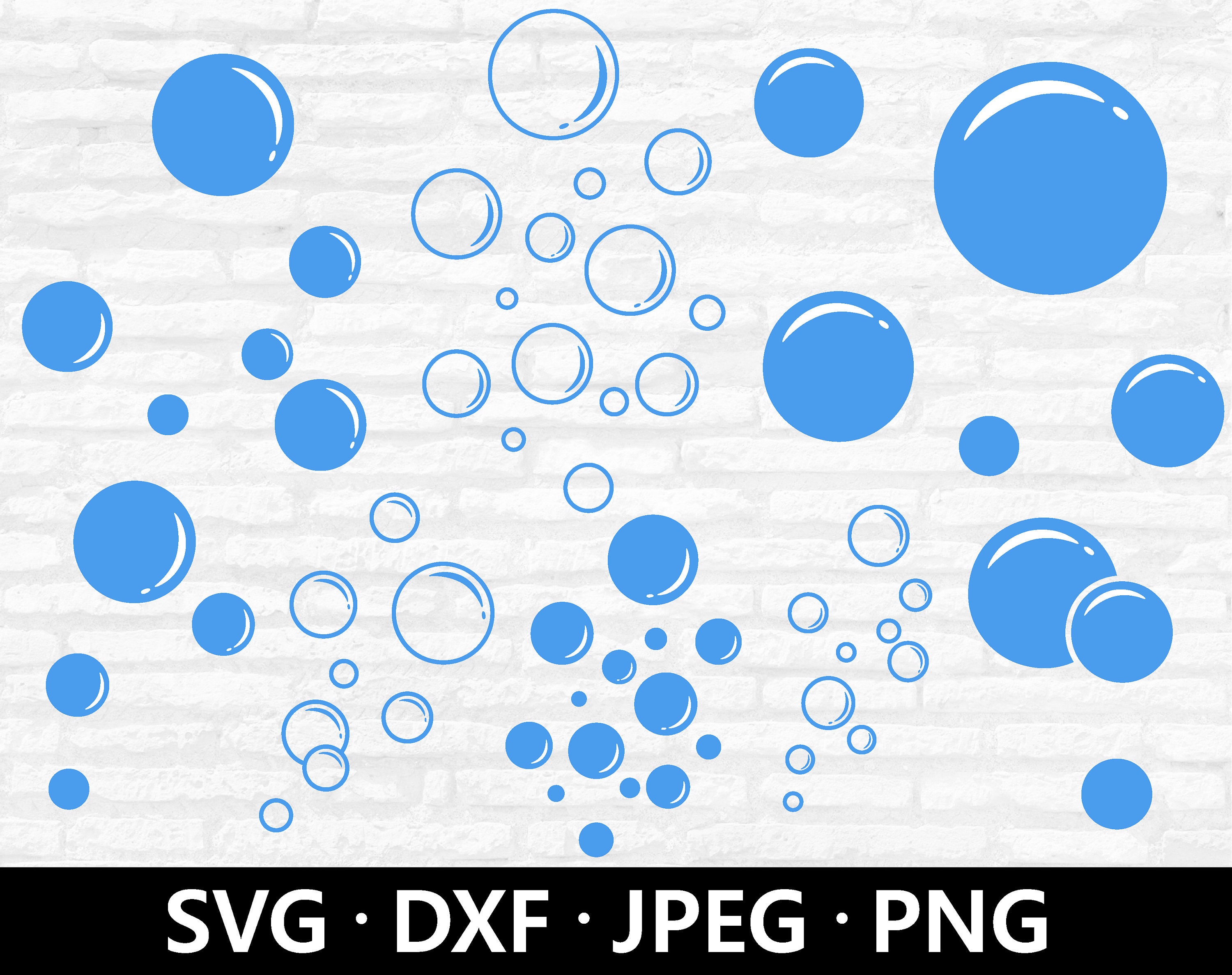 Bubble SVG. Bubbles Cricut Cut Files Bubble Clipart Soap - Etsy Canada