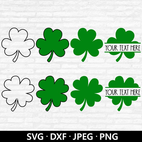 Shamrock Svg - Etsy