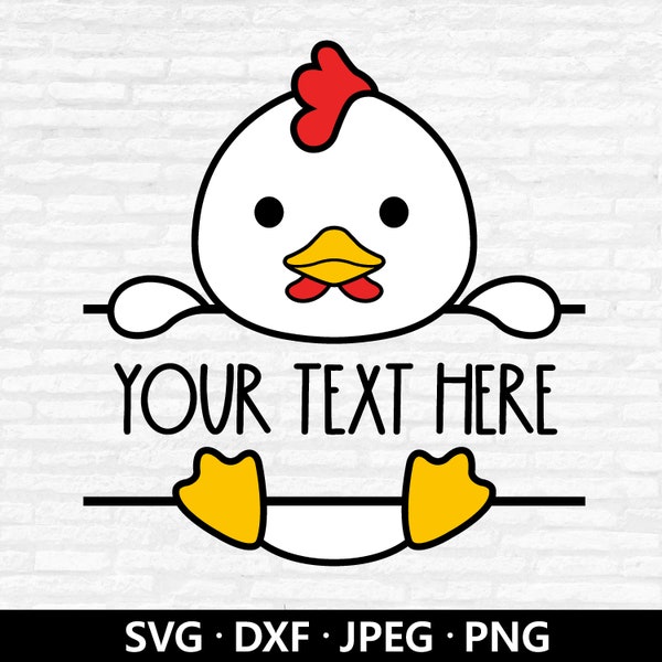 Funky Chicken Design SVG Vector Cutting File / Clip Art Available for ...