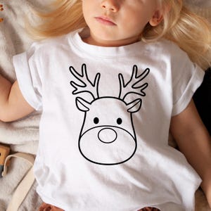 Christmas Face Outline SVG, Cute Santa Face Vector, Mrs Claus, Elf Boy ...