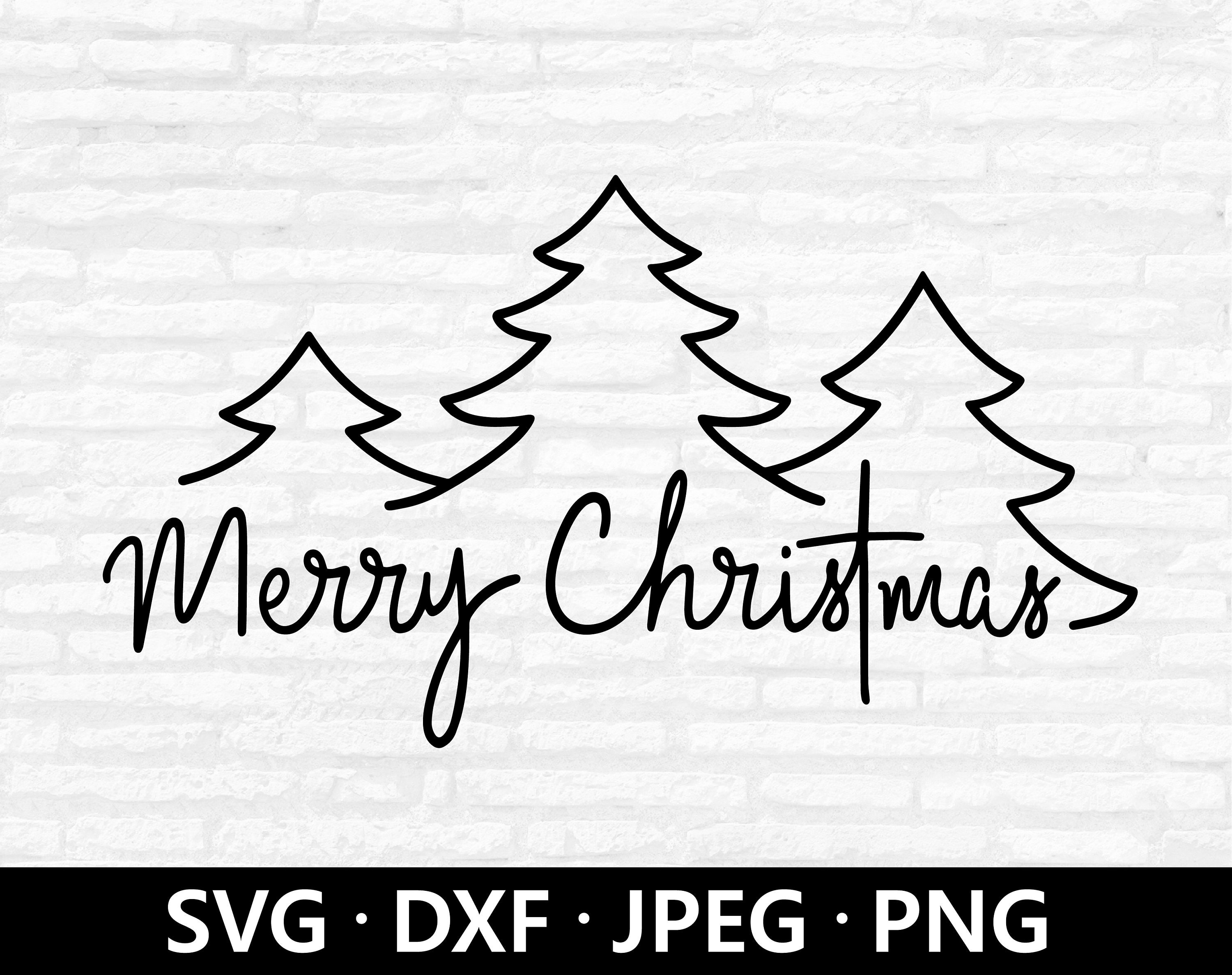 Christmas SVG Merry Christmas SVG Merry Christmas Saying - Etsy