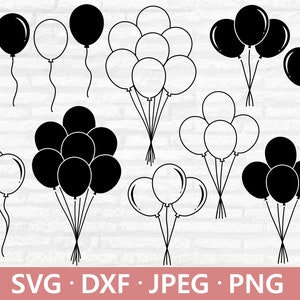 Balloons clipart svg - Etsy Österreich