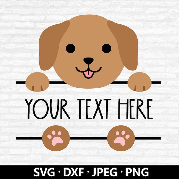 Dog Monogram Svg - Etsy