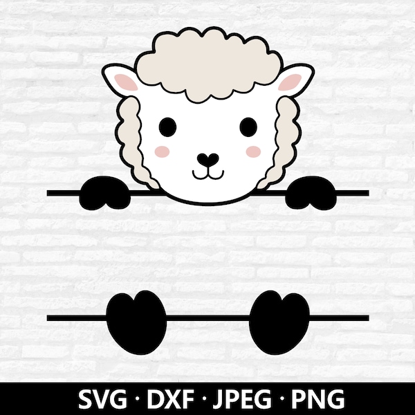 Baby Sheep Svg - Etsy