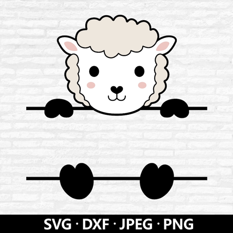 Baby Sheep Svg - Etsy