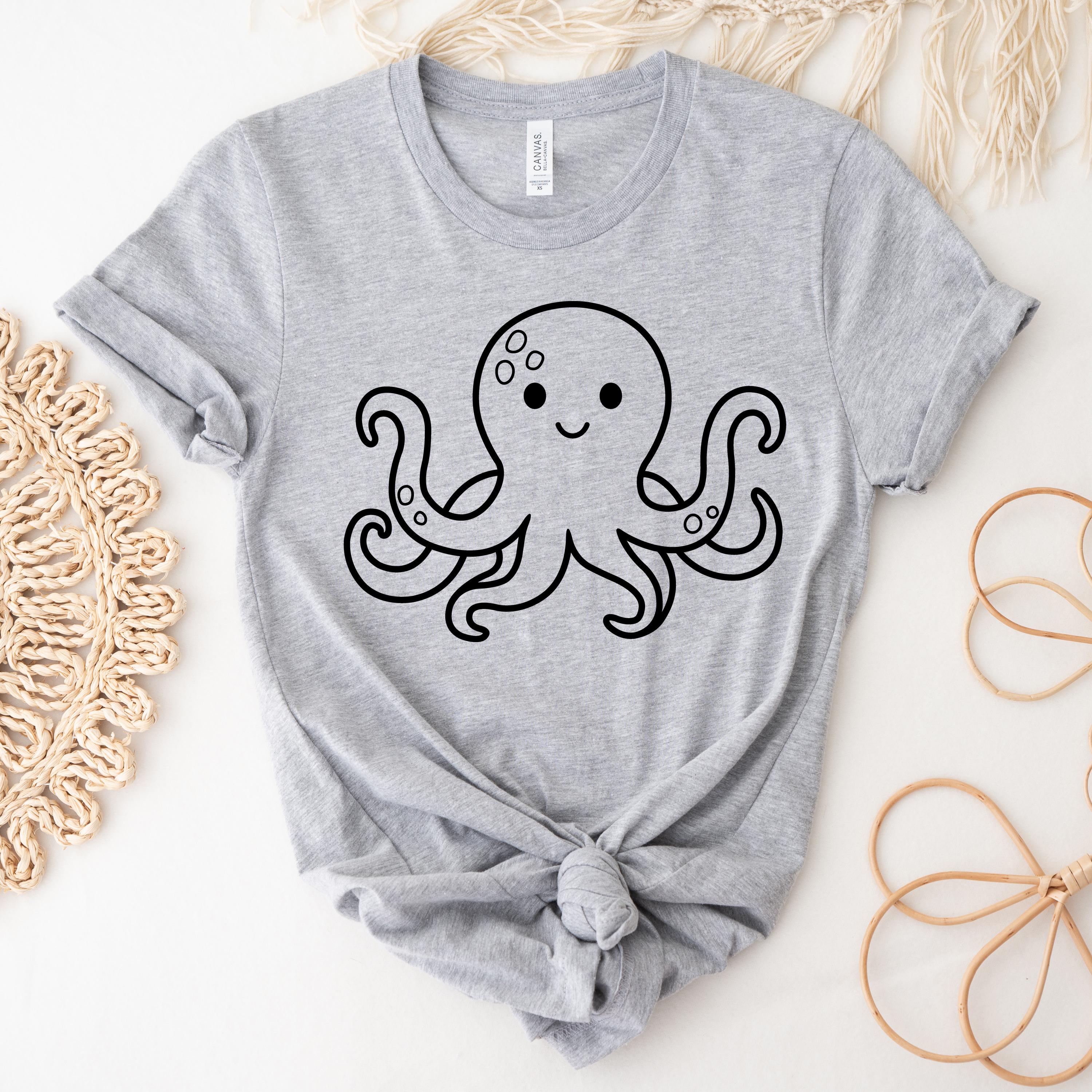 Sea Animals Outline SVG: Ocean Creatures Cut Files (digital Download ...