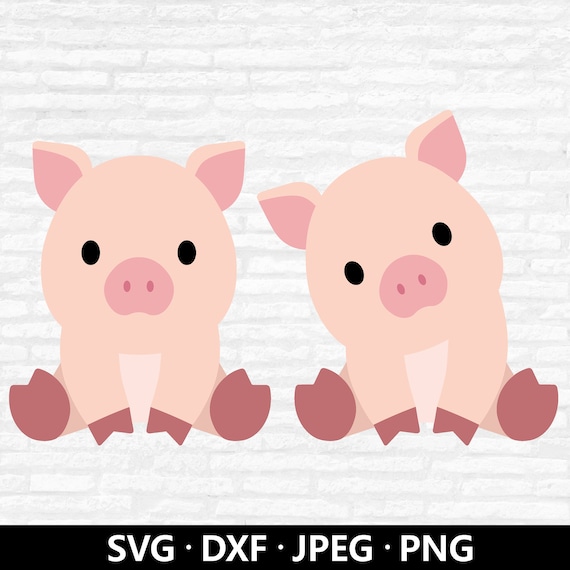 Imágenes Prediseñadas De Cerdito Bebé