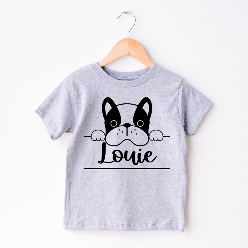 French Bulldog Monogram SVG Cute Frenchie Puppy Cut File | Etsy