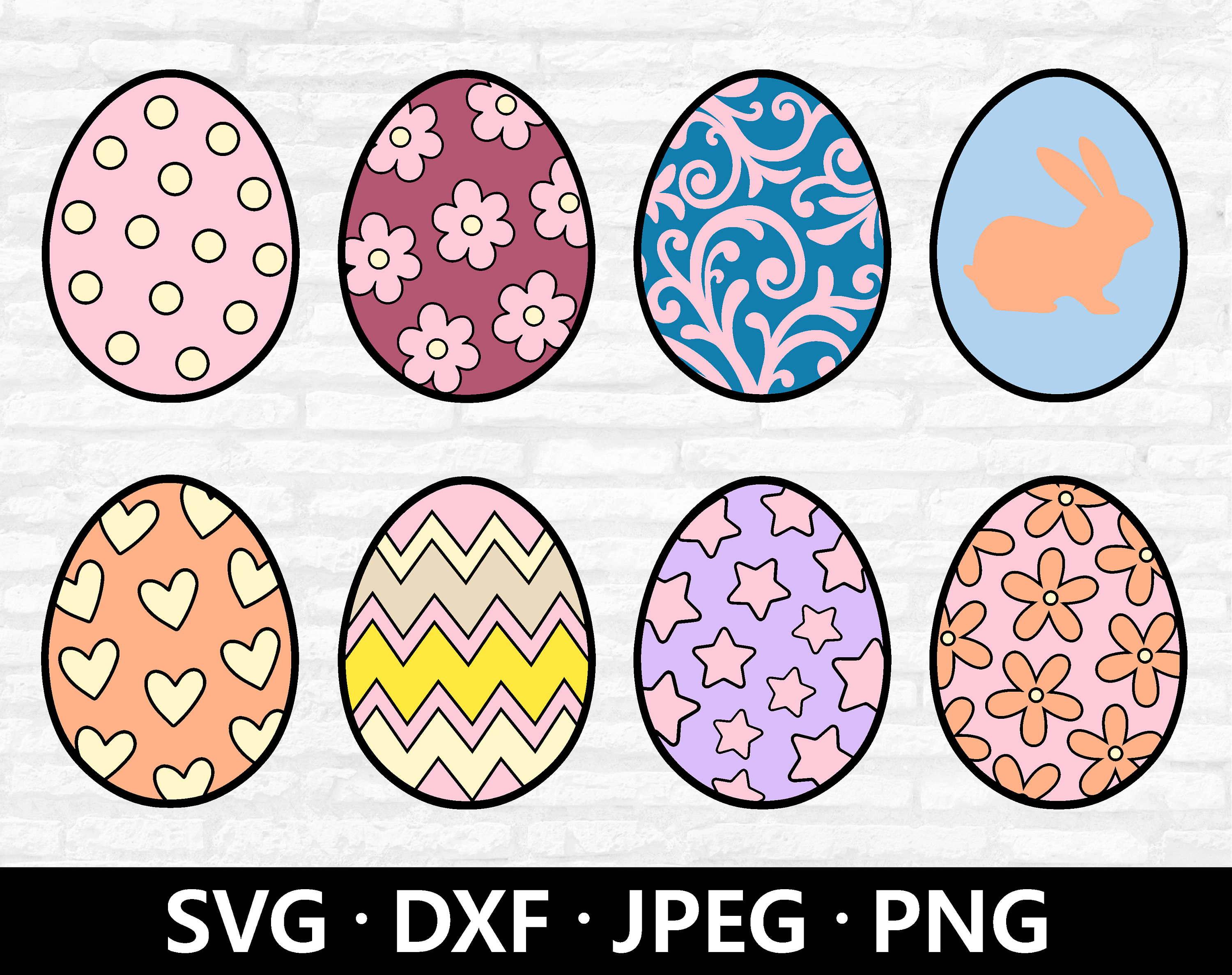 Easter Egg Svg Easter Svg Bundle Easter Svg Egg Svg Easter - Etsy