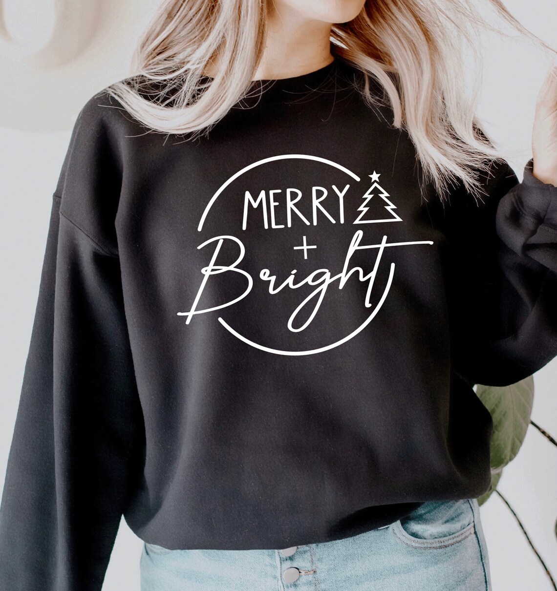 Merry Bright SVG Merry and Bright Svg Christmas Svg Merry - Etsy