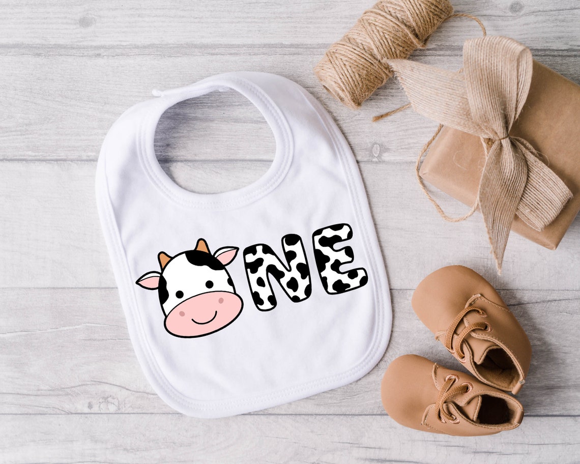 Cow One Birthday SVG 1st Birthday SVG Holy Cow I Am One Svg - Etsy