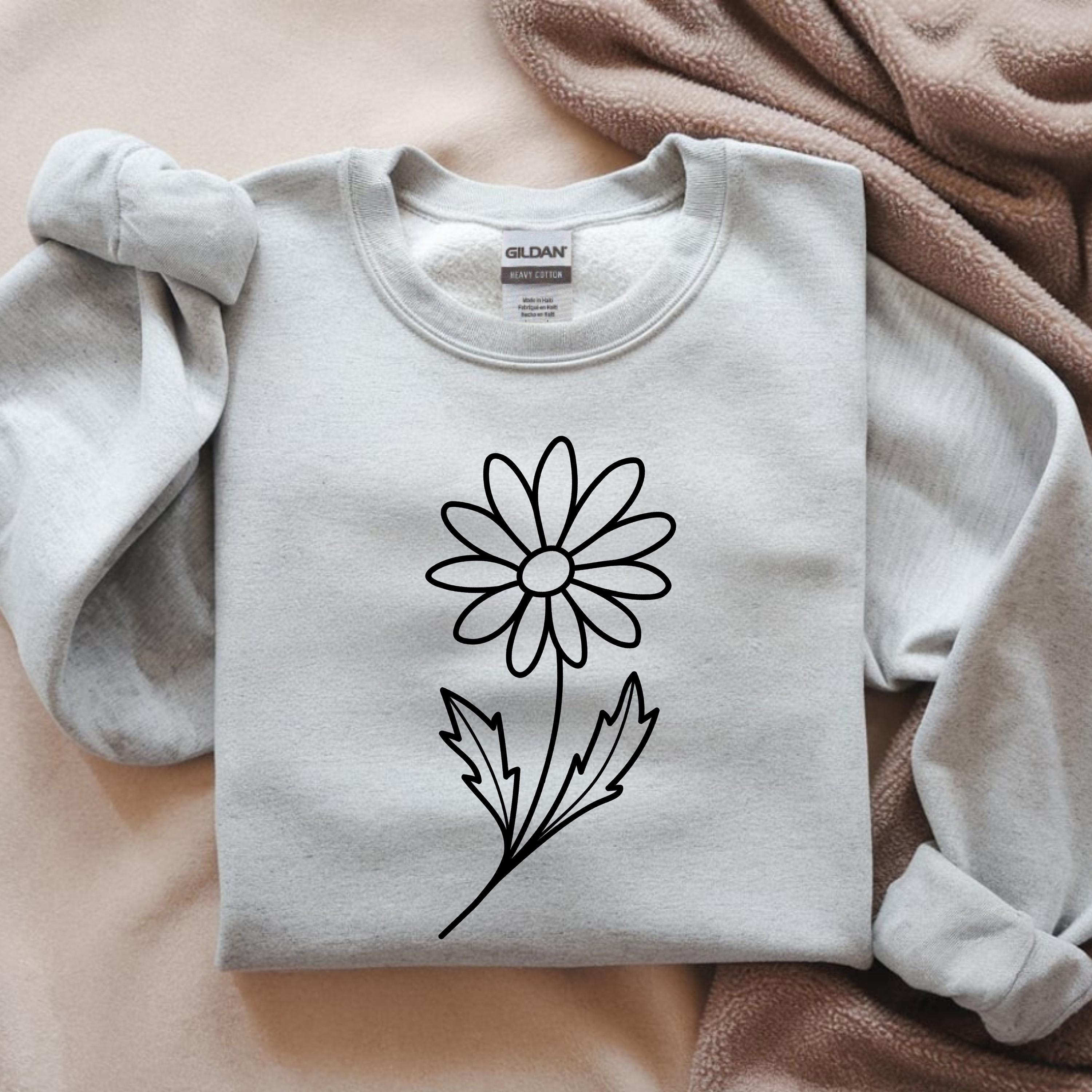 Daisy SVG Bundle, Spring Flower Clipart PNG, Floral Cut Files Digital ...