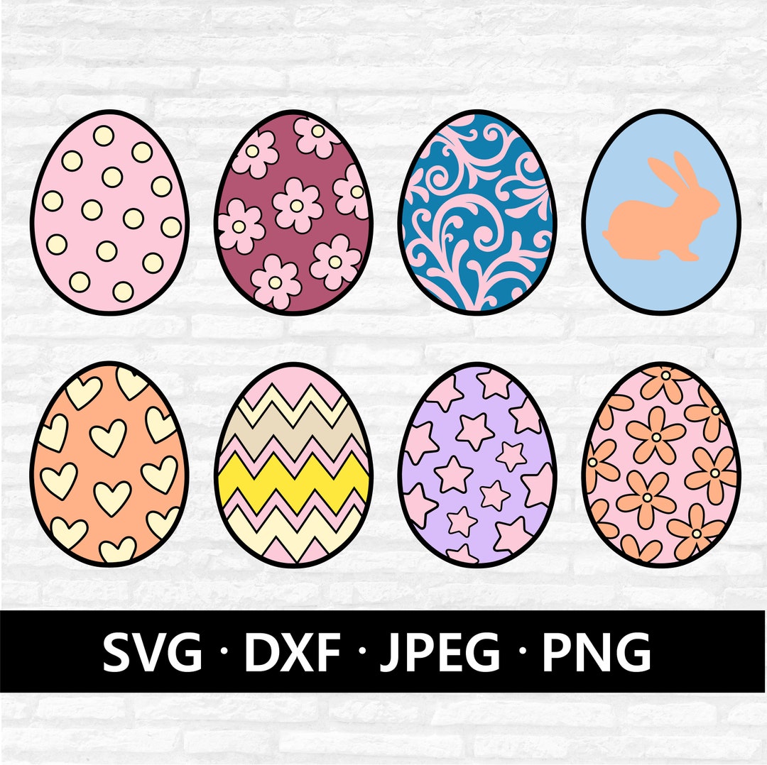 Easter Egg Svg Easter Svg Bundle Easter Svg Egg Svg Easter - Etsy