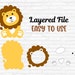 Cute Baby Lion SVG Cut File for Cricut Baby Shower Boy Shirt - Etsy