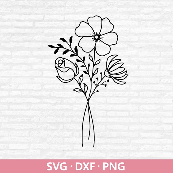 Floral Svg - Etsy