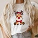 Christmas Reindeer SVG: Winter Woodland Animal Santa Hat Cut Files ...