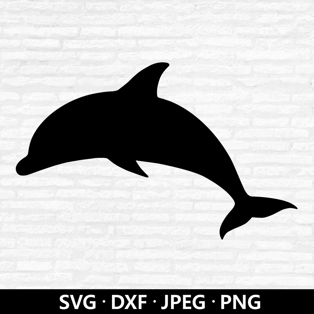 Dolphin SVG: Ocean Creature Cut Files (digital Download) - Etsy