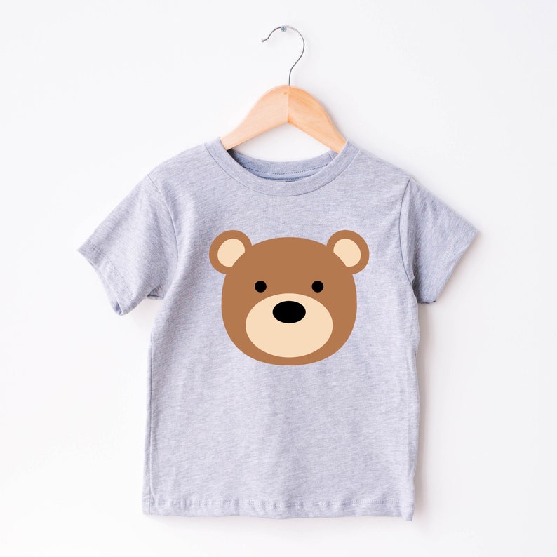 Cute Bear Face SVG, Baby Shower Shirt Clipart (digital Download) - Etsy
